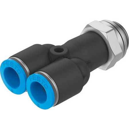 Jual FESTO PartNo: 186183 QSY-G1/4-8 Push-in Y-fitting | Shopee Indonesia