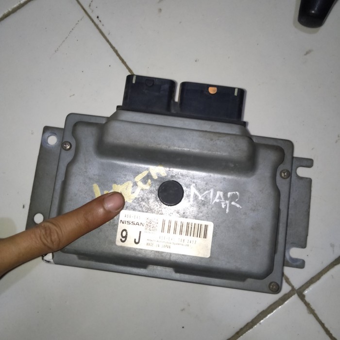 Jual ecu komputer mesin nissan march dhaffastore | Shopee Indonesia