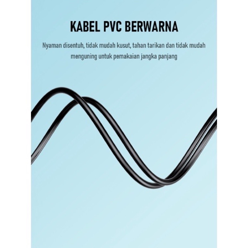 Jual Kabel Data Rbc100S Data Cable Type-C 2.4A Colorful Data Cable ...