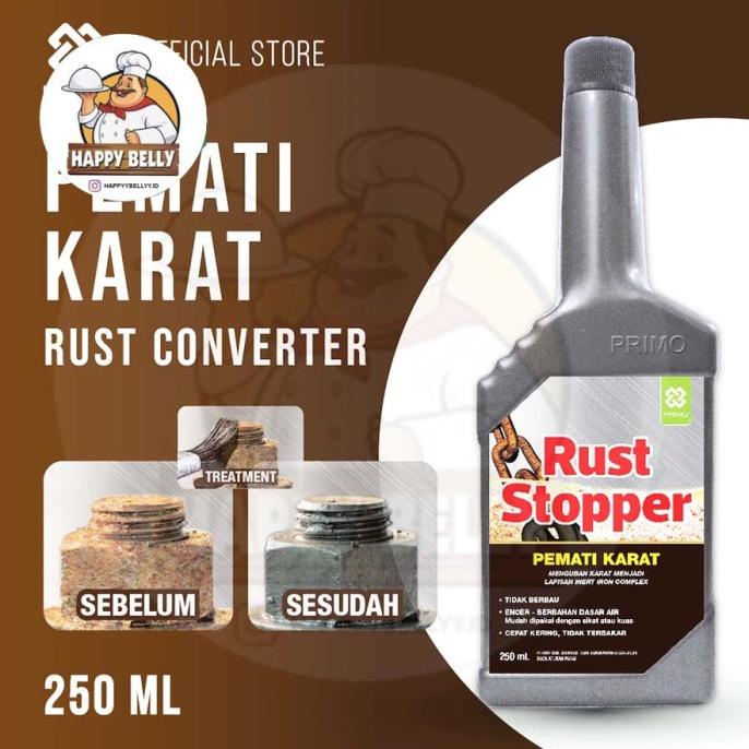 Jual @=@=@=@=] Pemati Karat / Rust Converter PRIMO RUST STOPPER 250ml ...