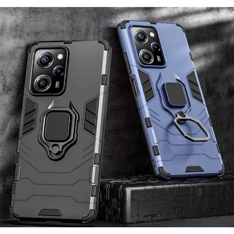 Jual XIAOMI POCO F5 Shockproof Robot Ume Iron Man Urban Case Ring Armor ...