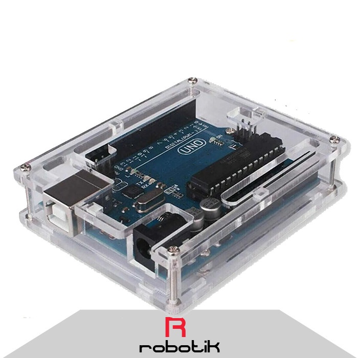 Jual Casing Acrylic Arduino Uno R3 V3 Box Wadah Kotak Case Arduino