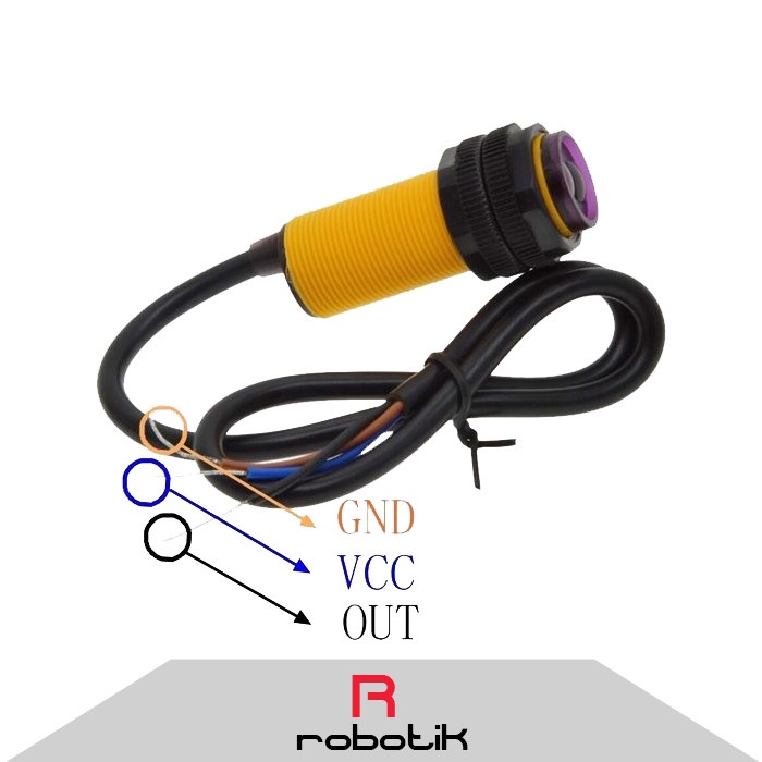 Jual E18-D80NK Adjustable Infrared Proximity Distance Sensor Switch | Shopee Indonesia