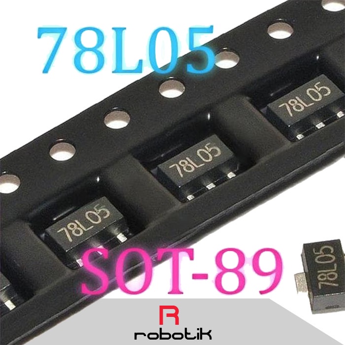 Jual IC Regulator LM7805 7805 78L05 SMD SOT89 SOT 89 | Shopee Indonesia
