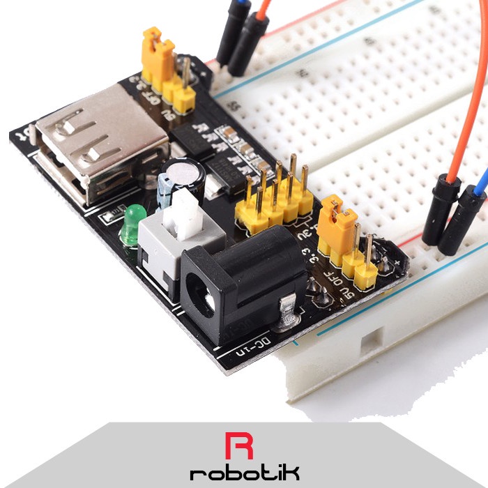 Jual Modul Dual Power Supply 3,3V 5V Breadboard MB102 Arduino Raspberry Pi | Shopee Indonesia