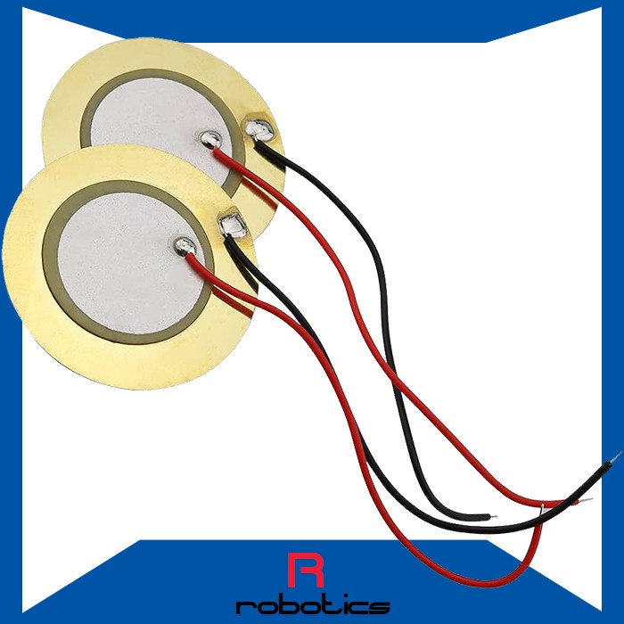 Jual Piezo Electric Ceramic Buzzer 27mm Element Sounder Sensor Sound Disc | Shopee Indonesia