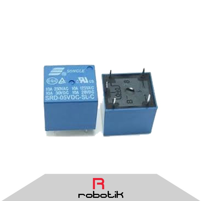 Jual RELAY SONGLE 5V 10A SRD-05VDC-SL-C 5 PIN 5P | Shopee Indonesia