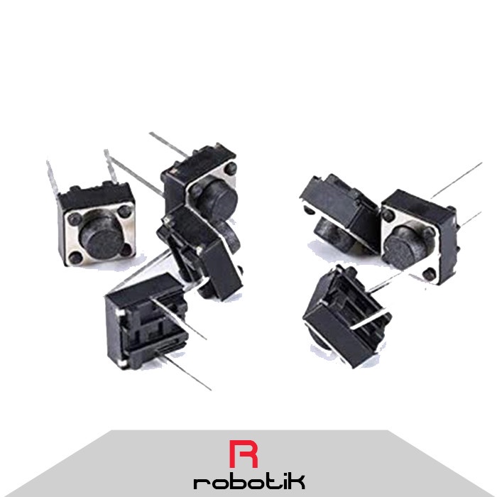 Jual Push Button 2p Tactile switch Push-On Momentary 2 pin cocok ...