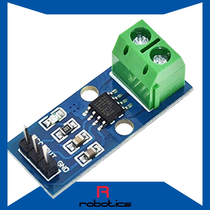 Jual Sensor Pengukur Arus Listrik ACS712 30A 30 A Hall Current Sensor ...