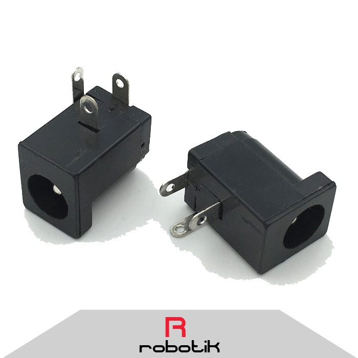 Jual Soket DC 2.1 x 5.5 mm 3 Pin Female Mount PCB Power Socket Plug In ...