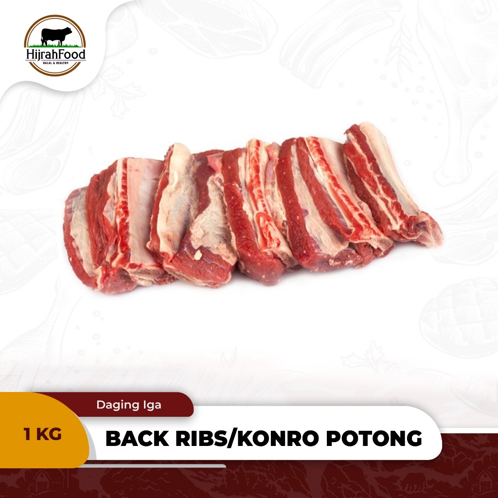 Jual Back Ribs / Konro / Daging Sapi Iga Konro Utuh / Potongan - Pilih ...