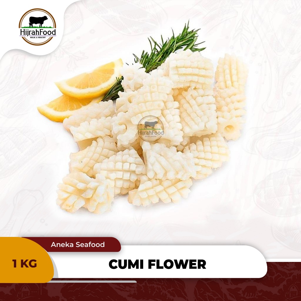 Jual Cumi Flower / Kembang / Nanas Kupas Bersih | Flower-cut Squid ...