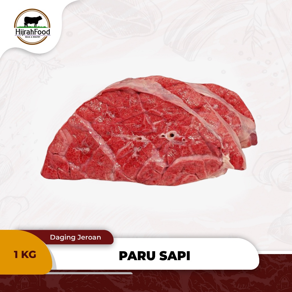 Jual Hijrahfood Daging Paru Sapi | Beef Lung Import AUS | Shopee Indonesia