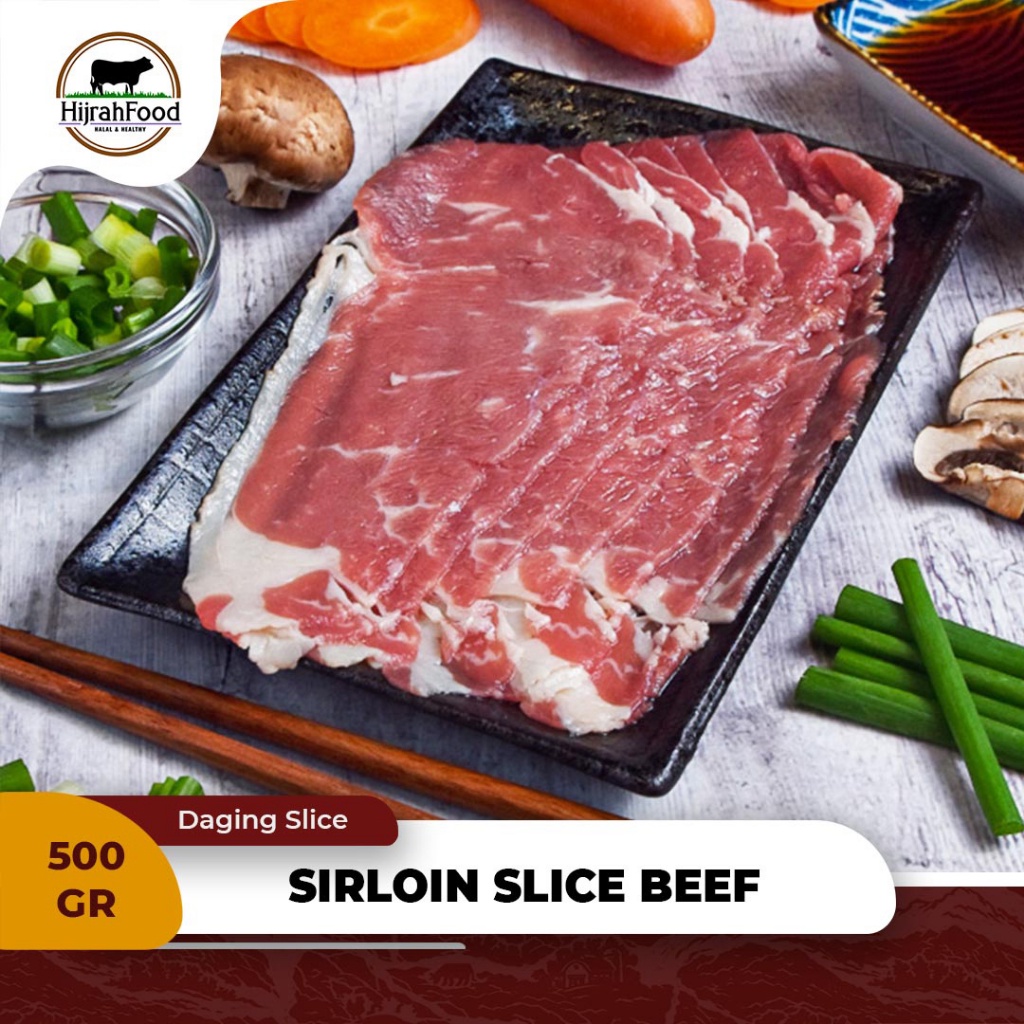 Jual Sirloin Sliced Beef / Daging Sapi Sirloin AUS Sukiyaki (Qty. 500 ...