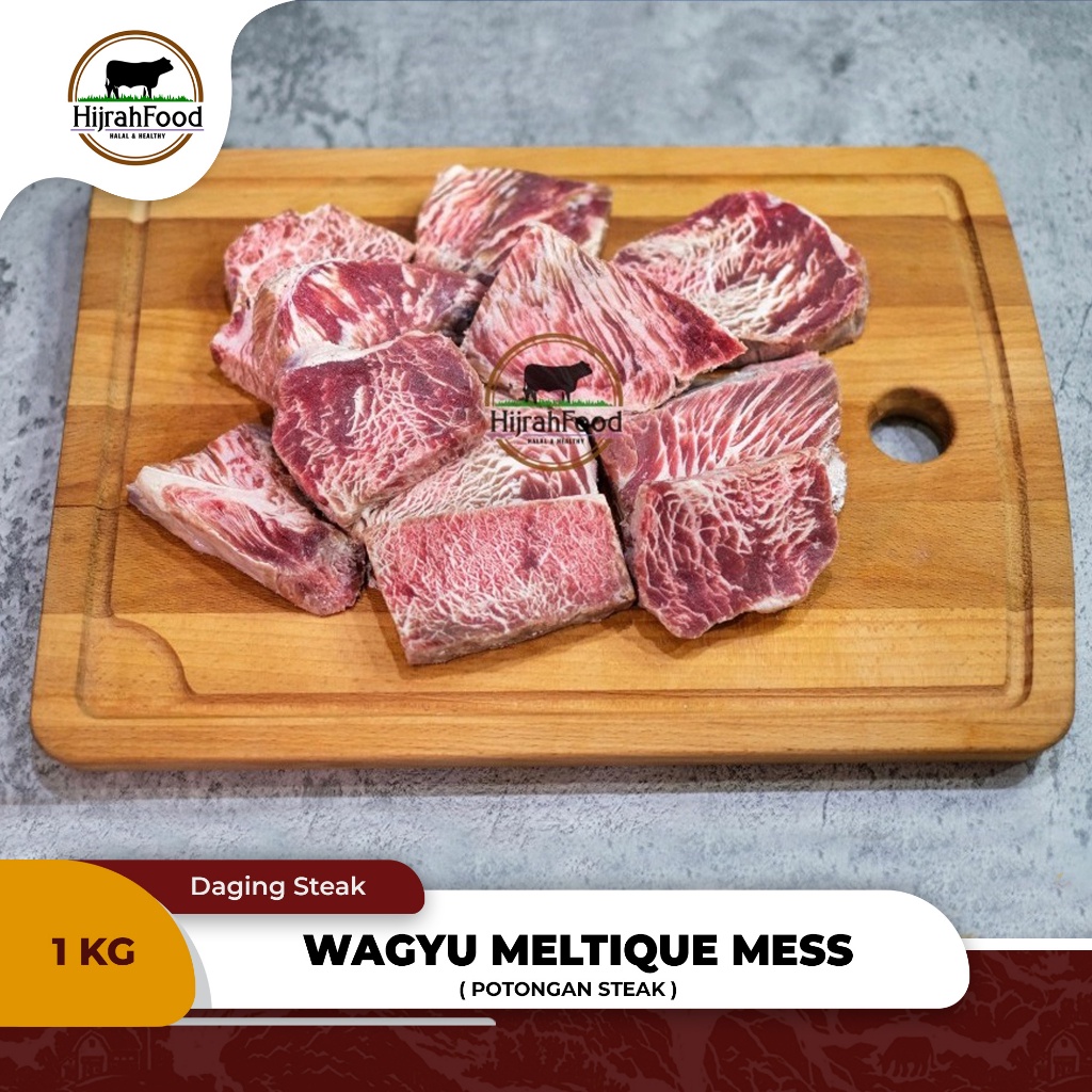 Jual Hijrahfood Wagyu Meltique Mess Beef AUS - Regular 1 kg | Shopee ...