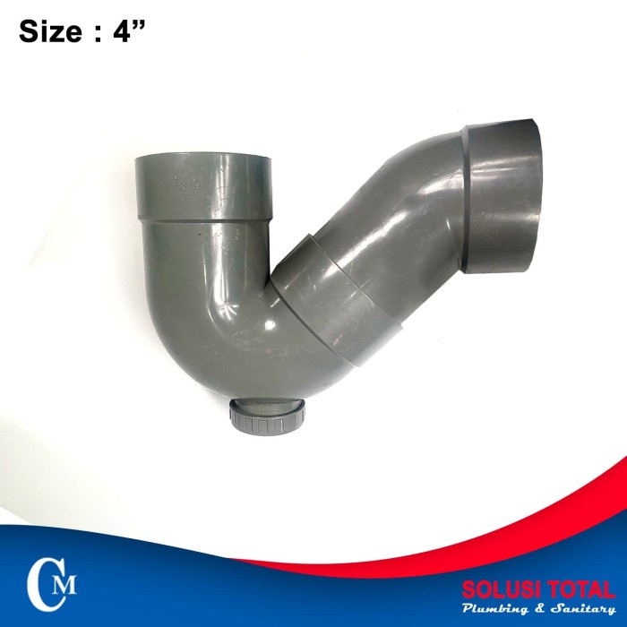Jual Sambungan Pipa Pvc P-Trap 4 " Cm P Trap 4 Inch Pvc Taiwan | Shopee ...