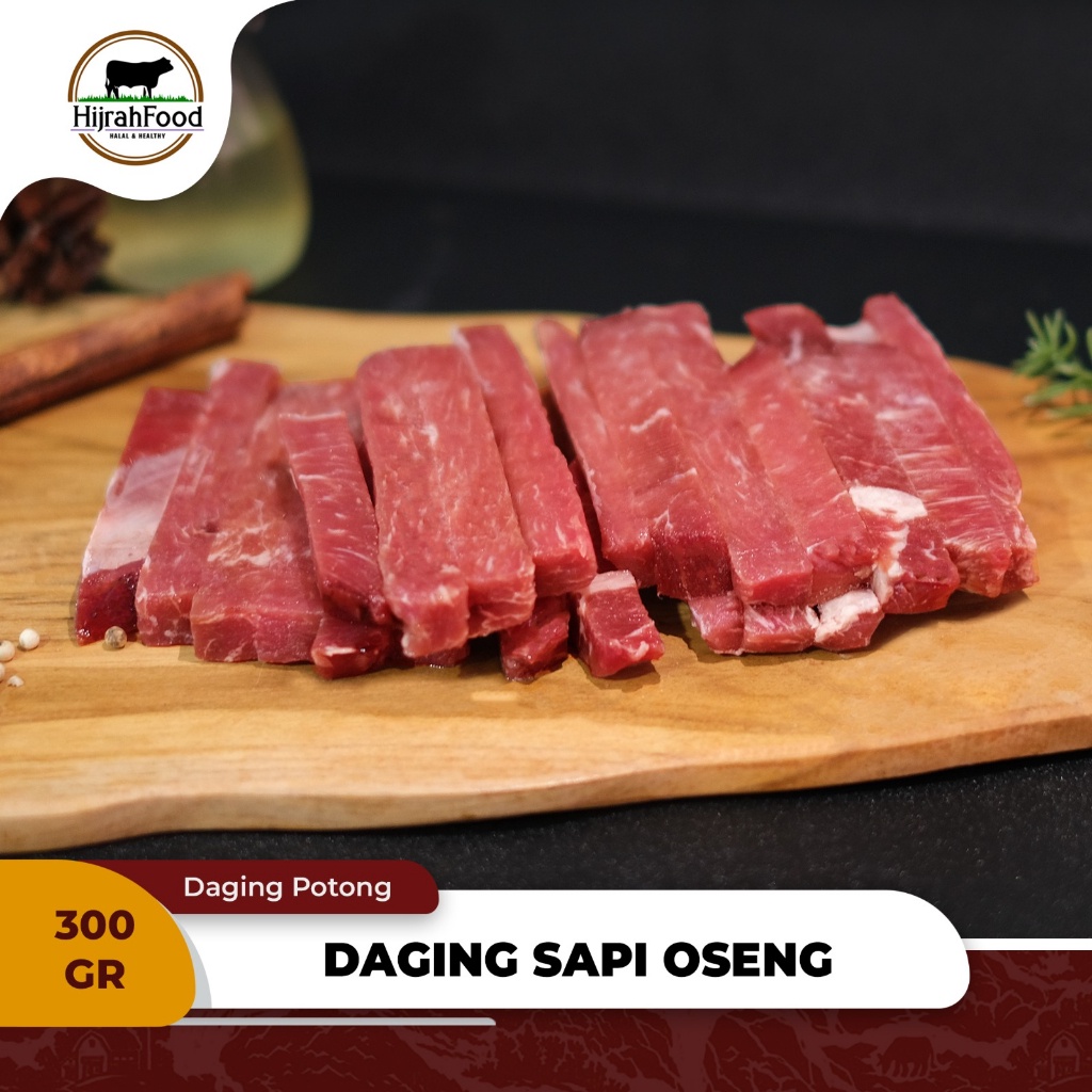 Jual Hijrahfood Beef Strips Stir Fry Lean | Daging Sapi Potong Tumis ...