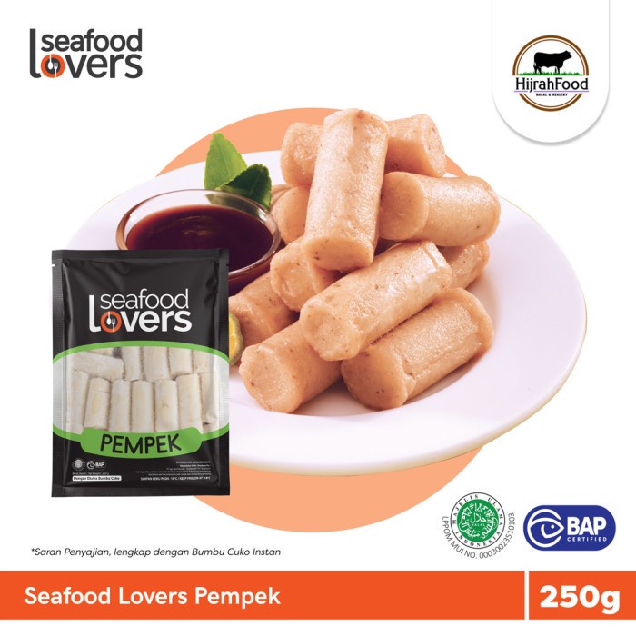 Jual Seafood Lovers Pempek Ikan / Lenjer | Indonesian Fish Cake (250 gr ...