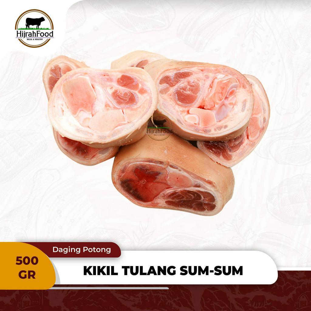Jual Hijrahfood Kikil Kaki Sapi Potong Tulang Sum-Sum Beef Feet Cut ...