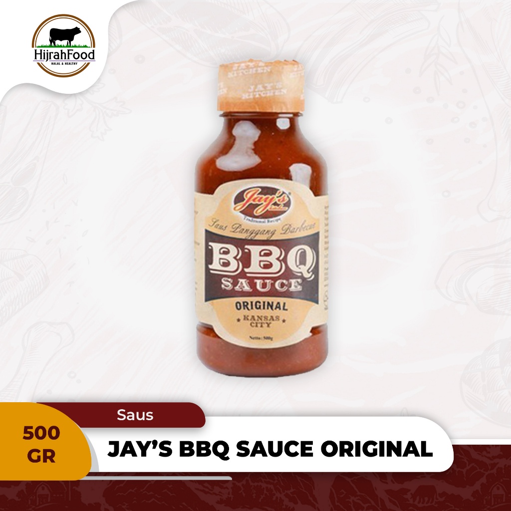 Jual Jay's Kitchen Barbeque Sauce Original / Saus Panggang BBQ (Qty ...