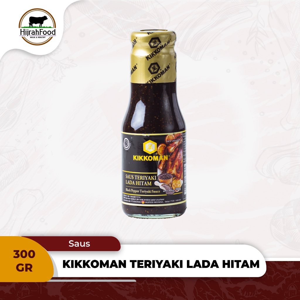 Jual Kikkoman Blackpepper Teriyaki Sauce | Saus Teriyaki Lada Hitam ...