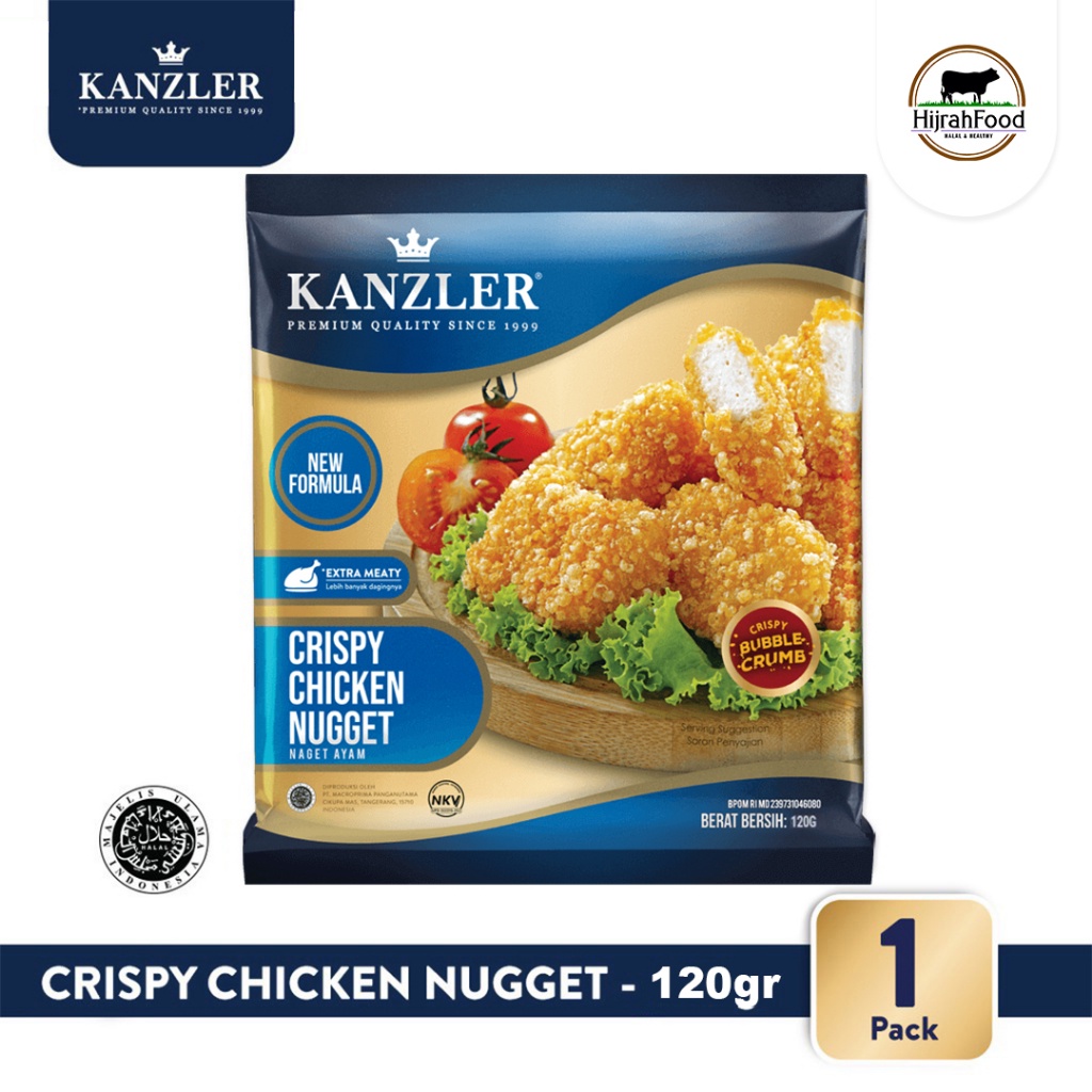 Jual Kanzler Crispy Chicken Nugget | Naget Ayam Krispy Bubble Crumb ...