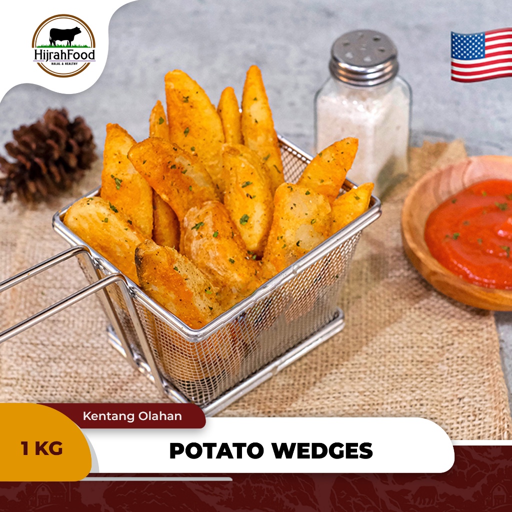 Jual Kentang Wedges / Potato Wedges Seasoned US - Pilih Varian | Shopee ...