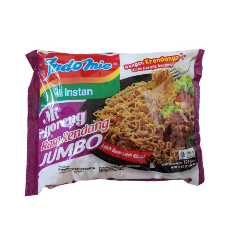Jual Indomie Goreng Rendang Jumbo 120g | Shopee Indonesia