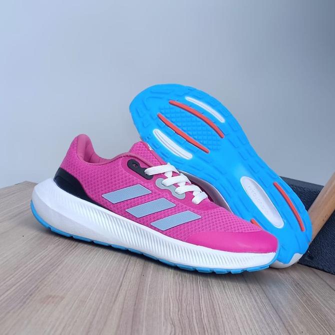 Jual Sepatu Running Olahraga Wanita Adidas Run Falcon 3.0 Original Pink ...