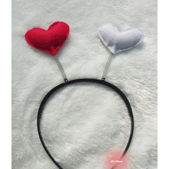 Jual Bando Love/Bando flanel dengan per dan bendera merah putih ...