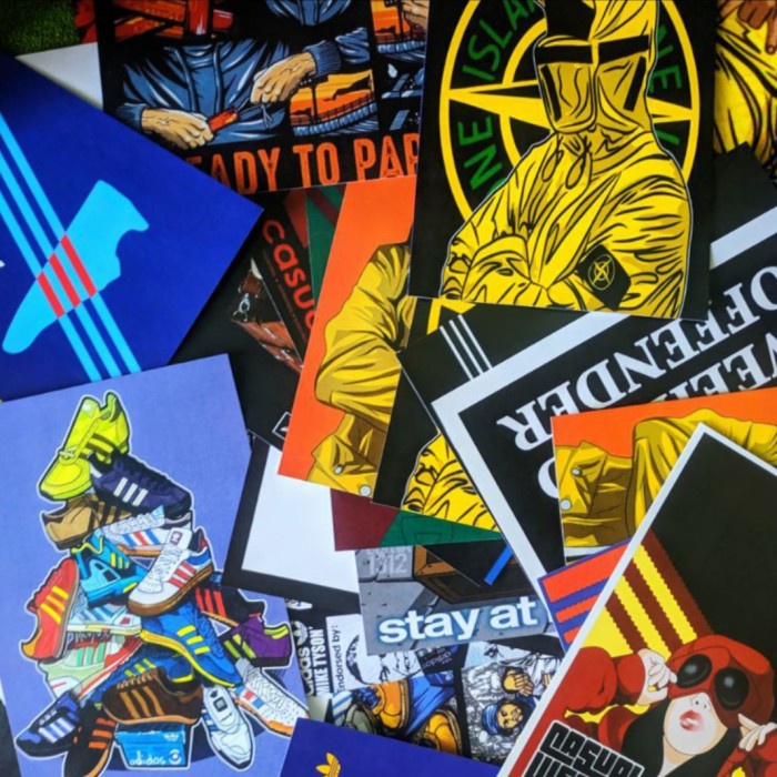 Jual F8709 Poster Casual A4 / Poster Ultras / Poster Football Casual ...