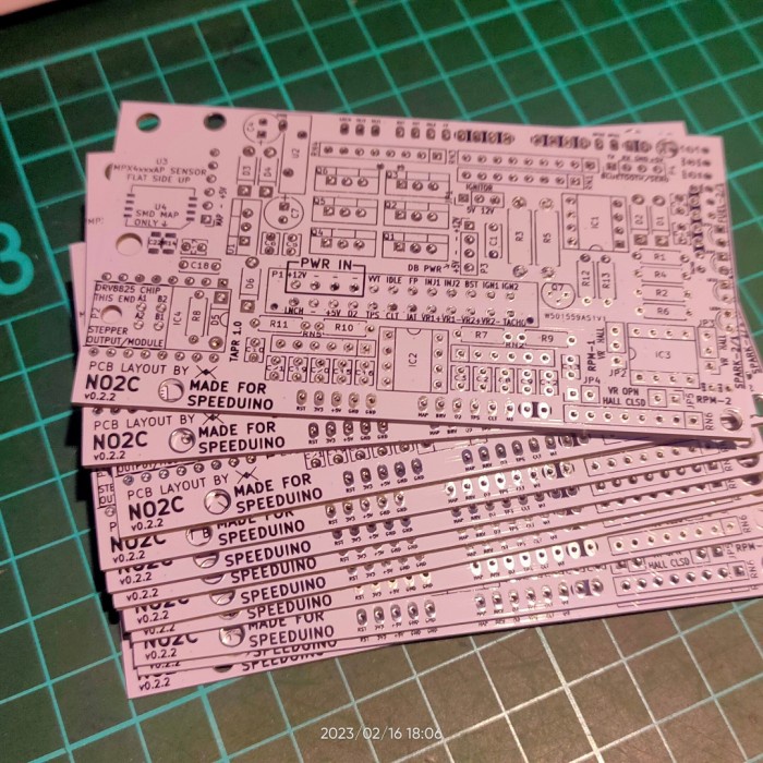 Jual speeduino NO2C v0.2.2 PCB only 2 channel for Arduino MEGA 2560 ...