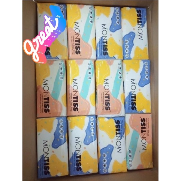 Jual Tissue MONTISS 200s (Paket 12 pcs) | Shopee Indonesia