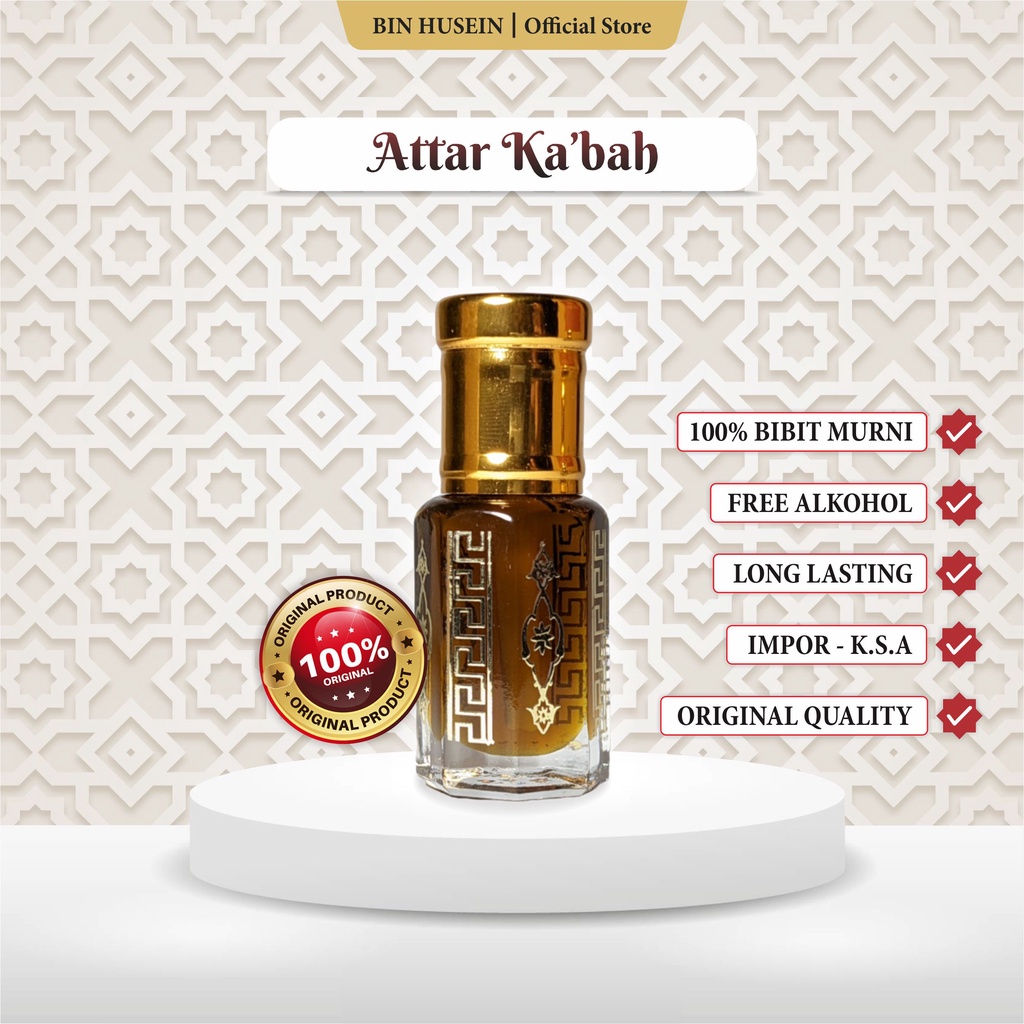 Jual Parfum Premium Saudi Arabia Attar Kabah / Parfume Aroma Kiswah ...