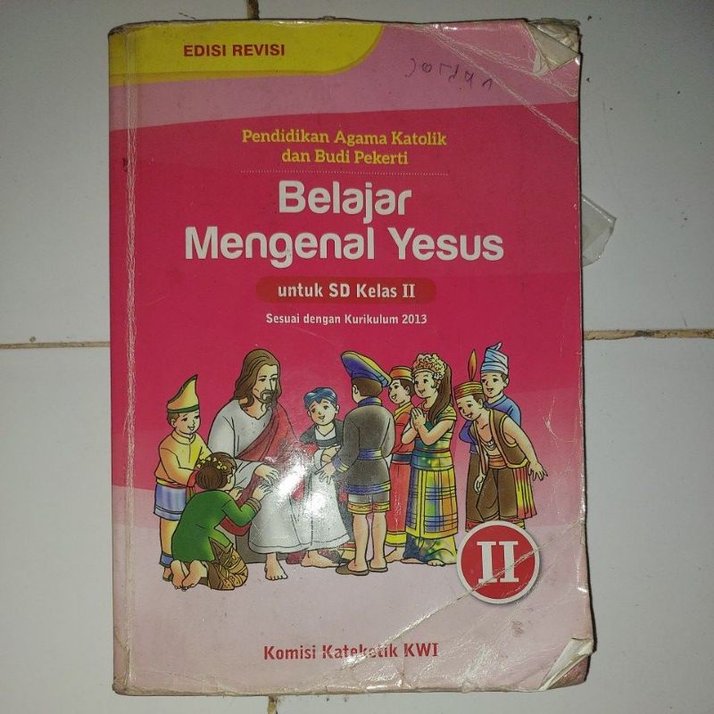 Jual Buku Agama Katolik Belajar Mengenal Yesus Kelas 2 SD | Shopee ...