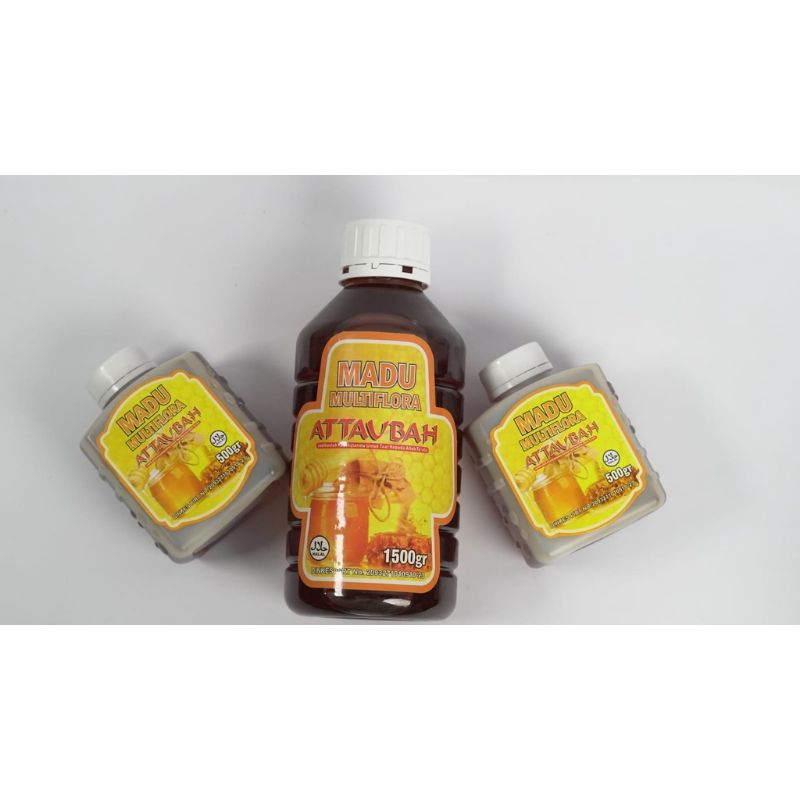 Jual KODE B: Madu Multiflora Attaubah (berat netto 1,5 kg) | Shopee ...