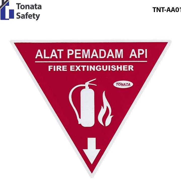 Jual DED211 Segitiga APAR Tonata / Rambu Akrilik Alat Pemadam Api ...