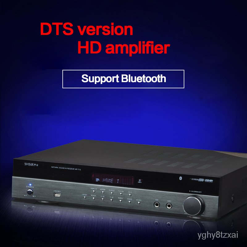 Jual &KYYSLB 4-8 Ohm 80W 220V HD Bluetooth 5.1 Power Amplifier Home DTS ...
