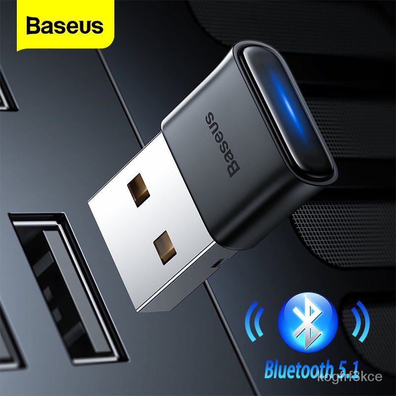 Jual &Baseus USB Bluetooth Adapter for PC Laptop Speaker Mouse Music ...