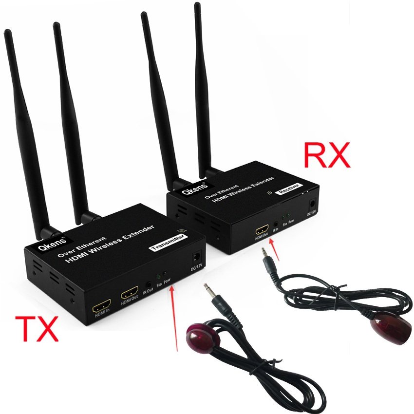 Jual &200M Wireless HDMI Extender 1080P Screen Share Video Transmitter ...
