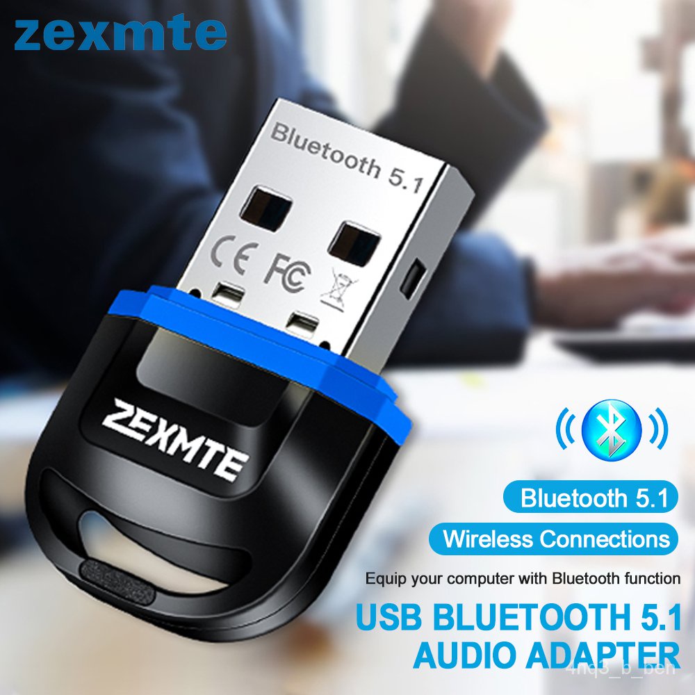 Jual &Zexmte USB Bluetooth Adapter for PC Windows 11/10/8/7 Wireless ...
