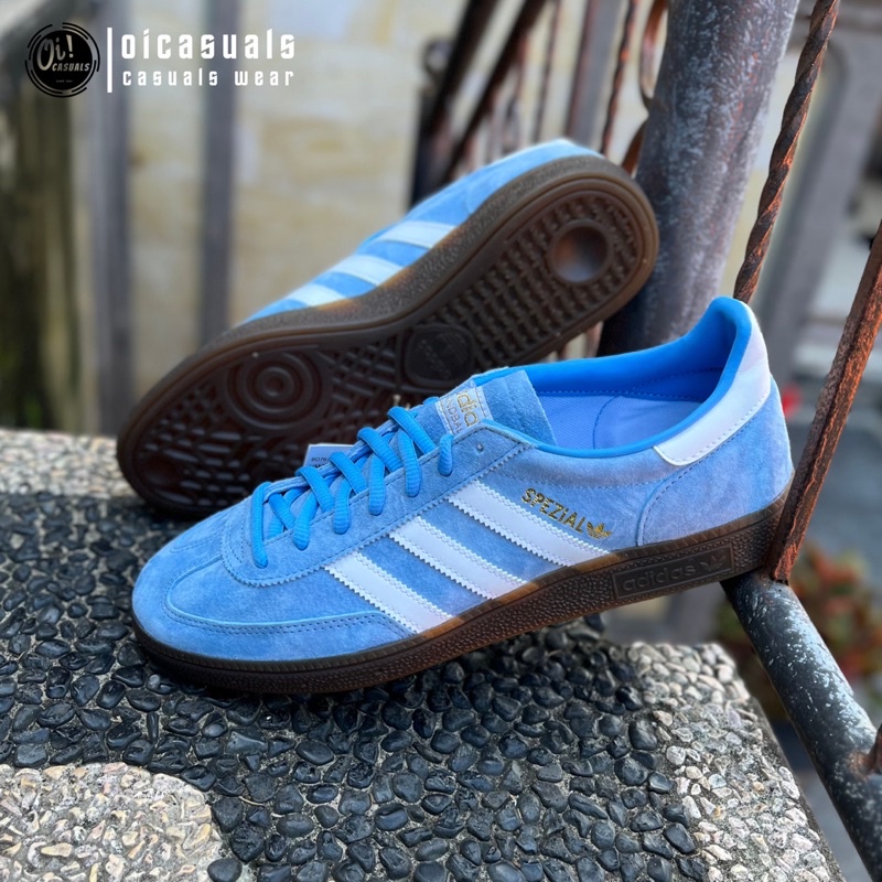 Jual ADIDAS HANDBALL SPEZIAL ICE BLUE | Shopee Indonesia
