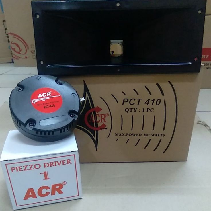 Jual ★★★ RBd TWEETER ACR PCT 410 CORONG HORN & DRIVER PIEZZO 300 Watt ...
