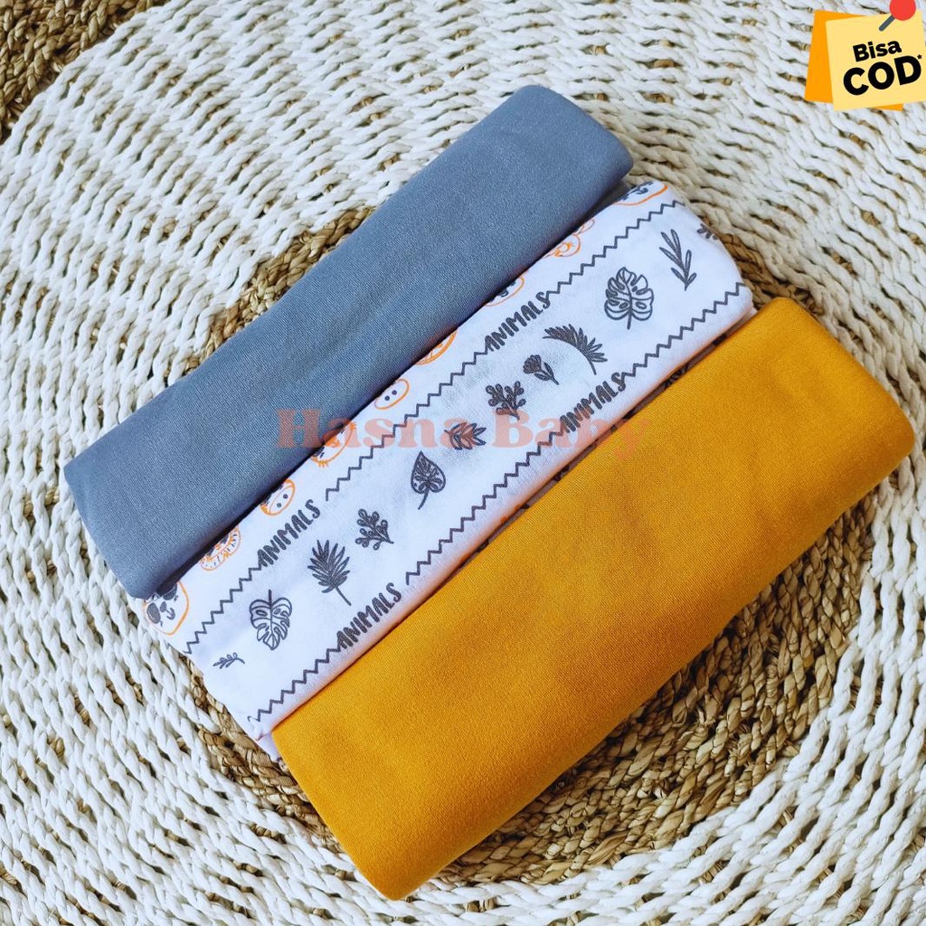 Jual Bedong Pernel Bayi Baru Lahir Motif Lucu Seri Abu Dan Mustard ...
