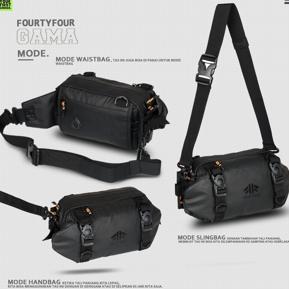 Jual Produk FOURTYFOUR Gama - Tas Sling Bag Premium Tas Selempang ...