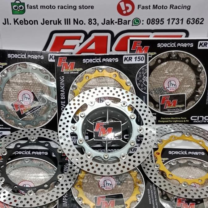 Jual Disc FM Racing floating untuk velg daichi ninja atau tromol ninja ...