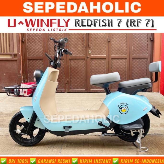 Jual Sepeda Motor Listrik UWINFLY REDFISH 7 / RF 7 / RF7 500 Watt ...