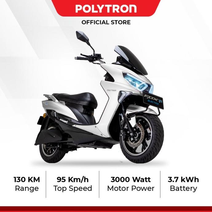 Jual POLYTRON Fox R Electric Sepeda Motor Listrik - OTR Jabodetabek ...