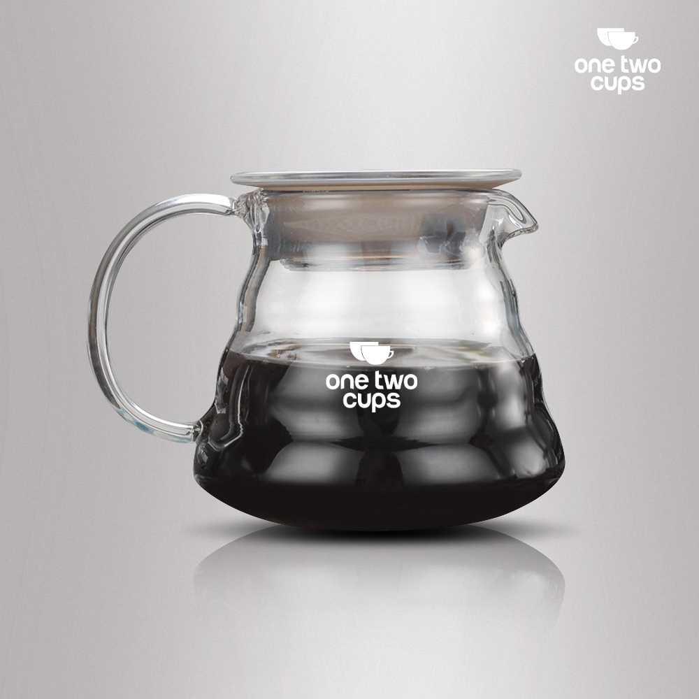 Jual One Two Cups Coffee Maker Pot V60 Drip Kettle Teko Kopi Barista ...