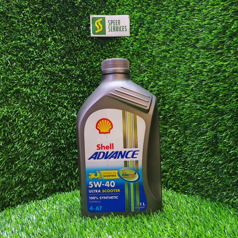 Jual SHELL ADVANCE ULTRA SCOOTER 5W-40 5W40 API SN/JASO MB 100% ...